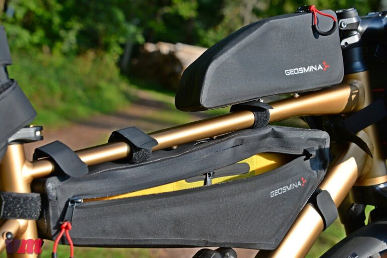 Simple concept, high-quality bikepacking bags from Geosmina - Velomotion