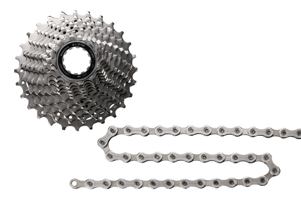 Shimano 105: 11-speed gears, hydraulic brakes - Velomotion