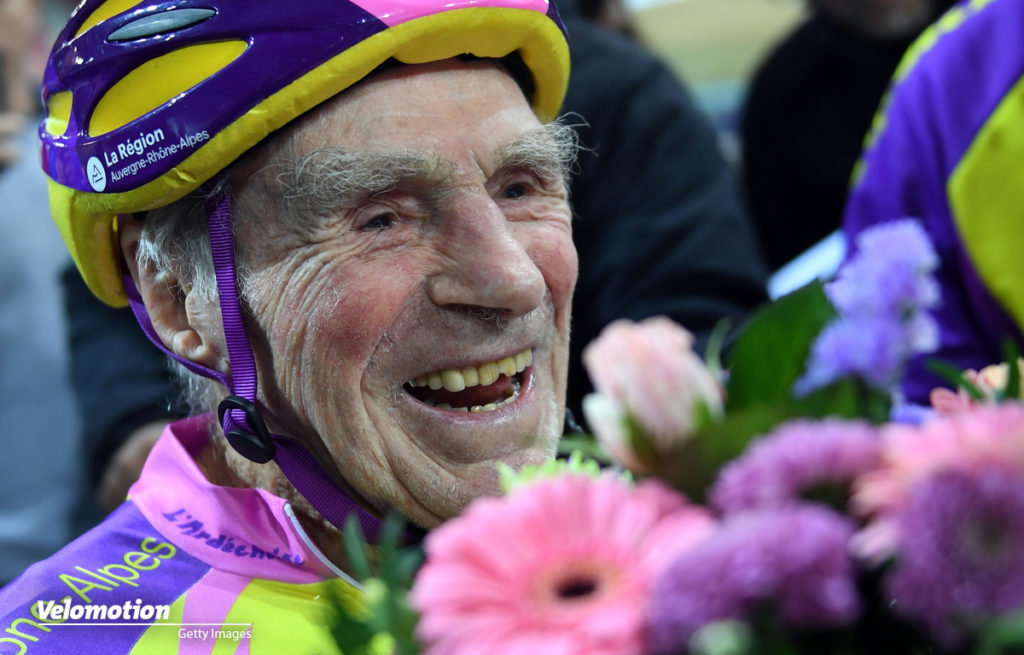 But no career end: 106-year-old Robert Marchand drives again