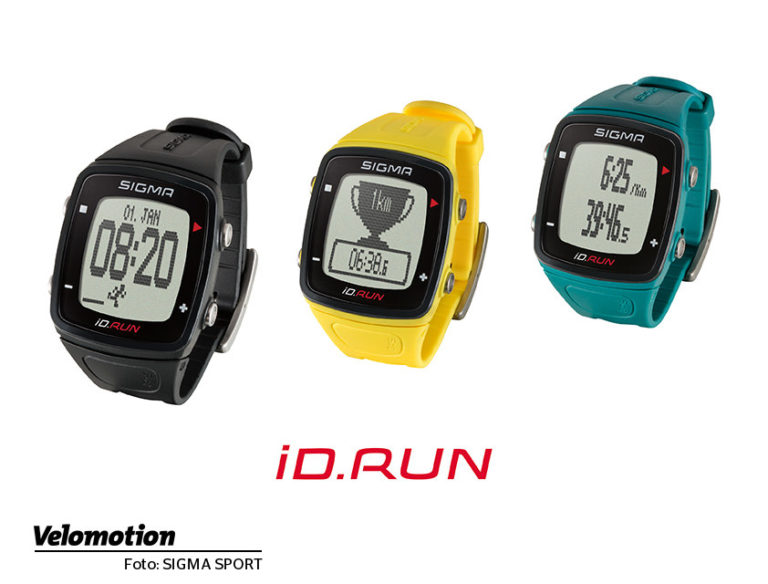 Sigma Sport iD.RUN and iD.RUN HR: Targeted fitness training with GPS ...