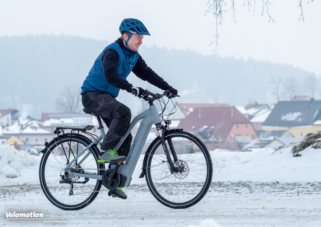 The new Brose Drive C city bike drive in the first test. - Velomotion