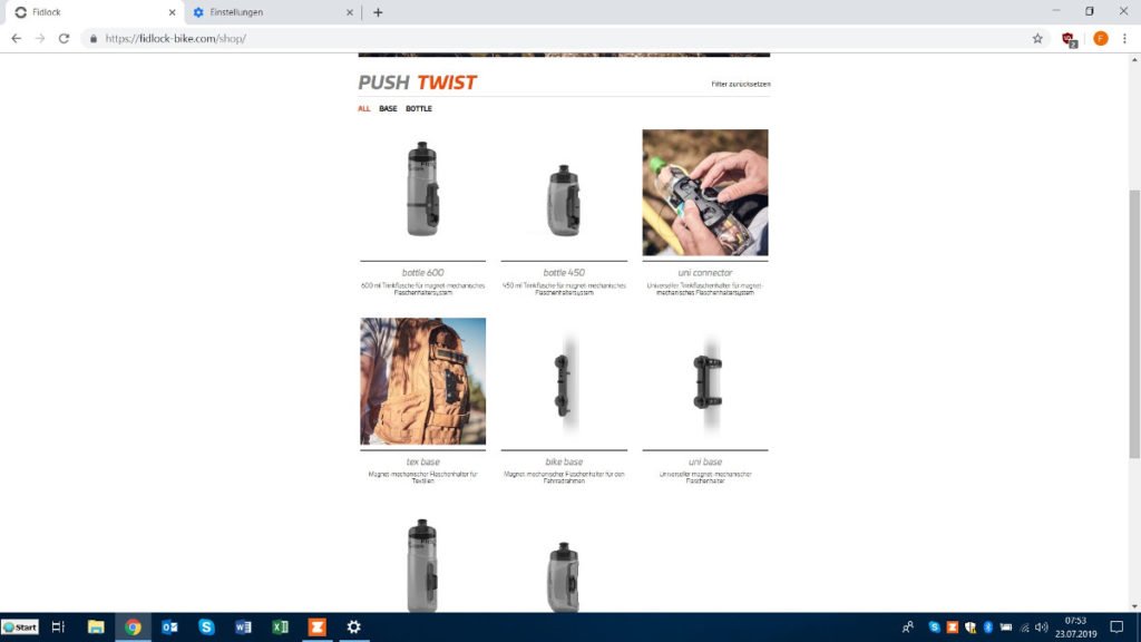 Fidlock-Bike presents a newly designed homepage and its own webshop ...