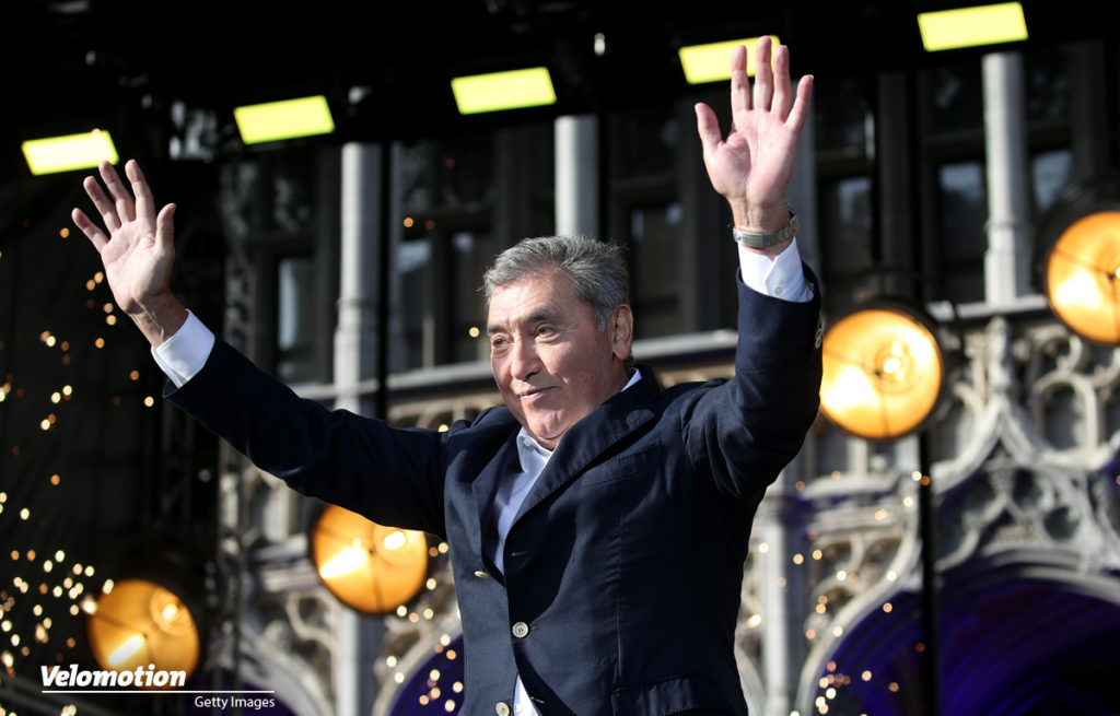 All the best: Eddy Merckx is celebrating his 75th birthday