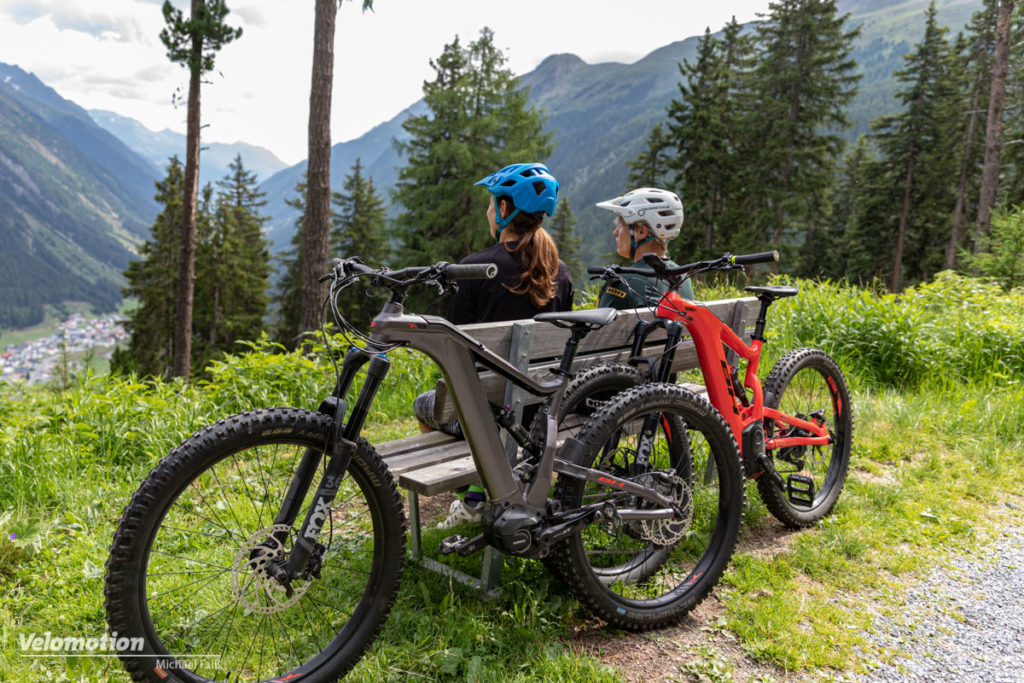 Mountain biking in Ischgl Trail fireworks in the après-ski paradise ...