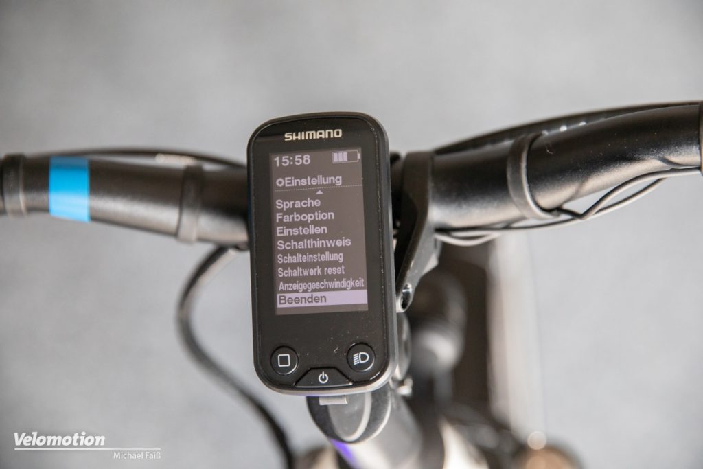 Time change on the e-bike: step by step Who turned the clock? - Velomotion