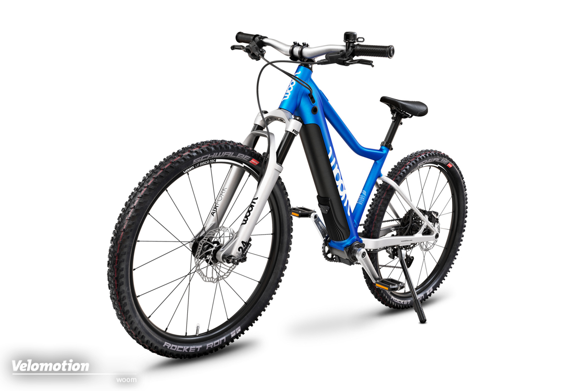 Das Kinder E-Mountainbike Woom Up - Velomotion
