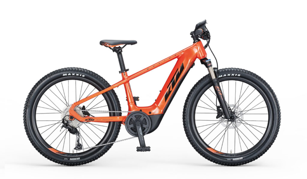 KTM Macina Mini Me 2021 Kinder E-MTBs mit integrierten Akkus - Velomotion