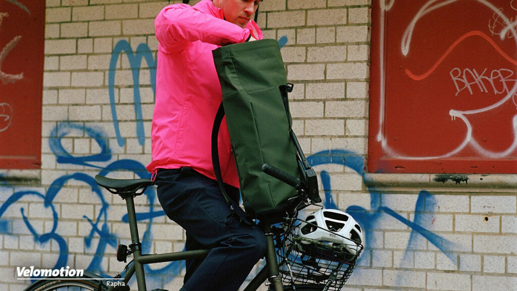 Win a Rapha Commuter Jacket & Roll Top Backpack - Raffle - Velomotion