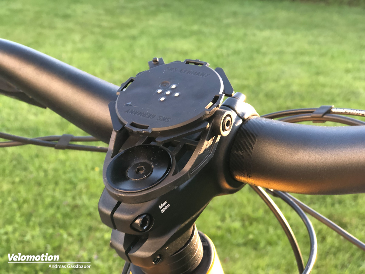 SKS Compit/Stem und Com/Smartbag Praktische Montage am Vorbau - Velomotion