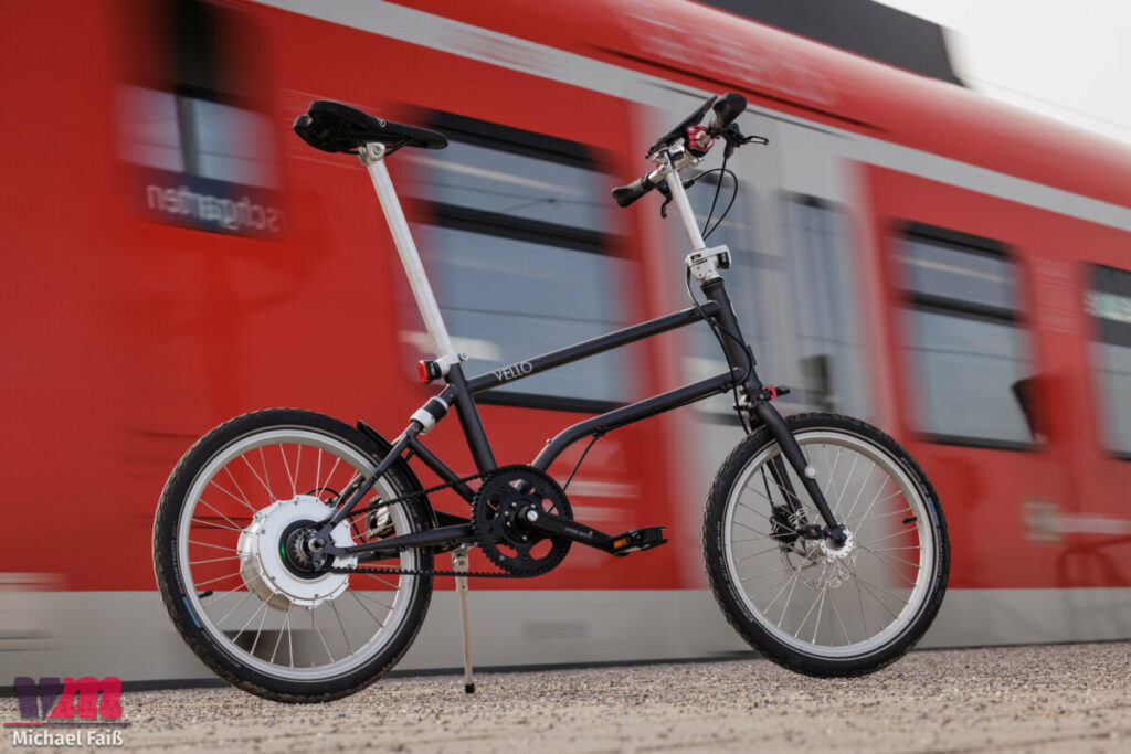Vello Bike+ in the test Noble electric folding bike with self-charging ...