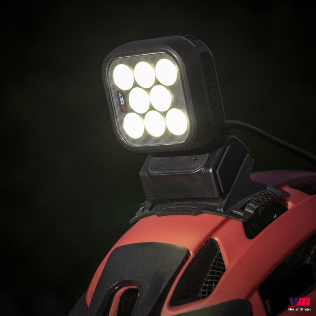 Helmet lamp tested: Silva Spectra A - Velomotion